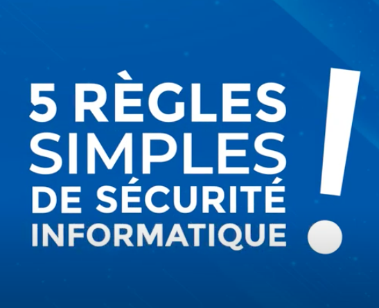 5 règles SIMPLES de sécurité informatique - Perfecto Groupe
